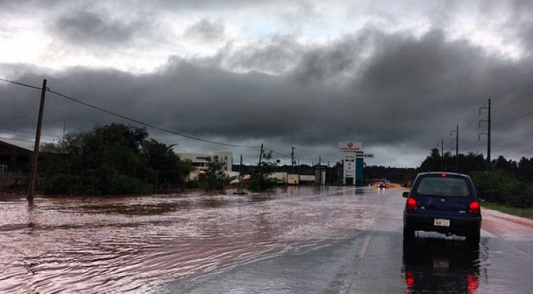 Diario HOY | Enorme cantidad de agua cayó en pocas horas en el Sur