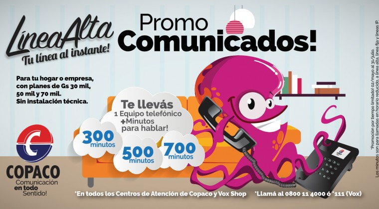 Diario HOY | Promo Comunicados de Copaco y Vox