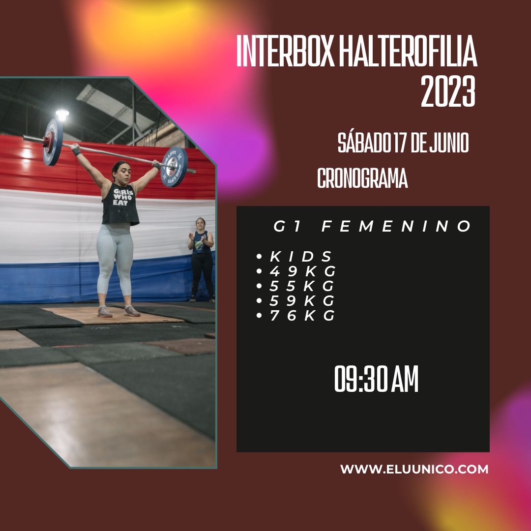 Diario HOY | Invitan al Interbox Halterofilia 2023
