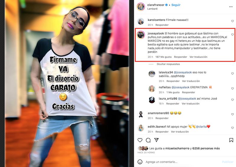 Diario HOY | José Ayala expresa su apoyo a Clara Franco: “El hombre que ...