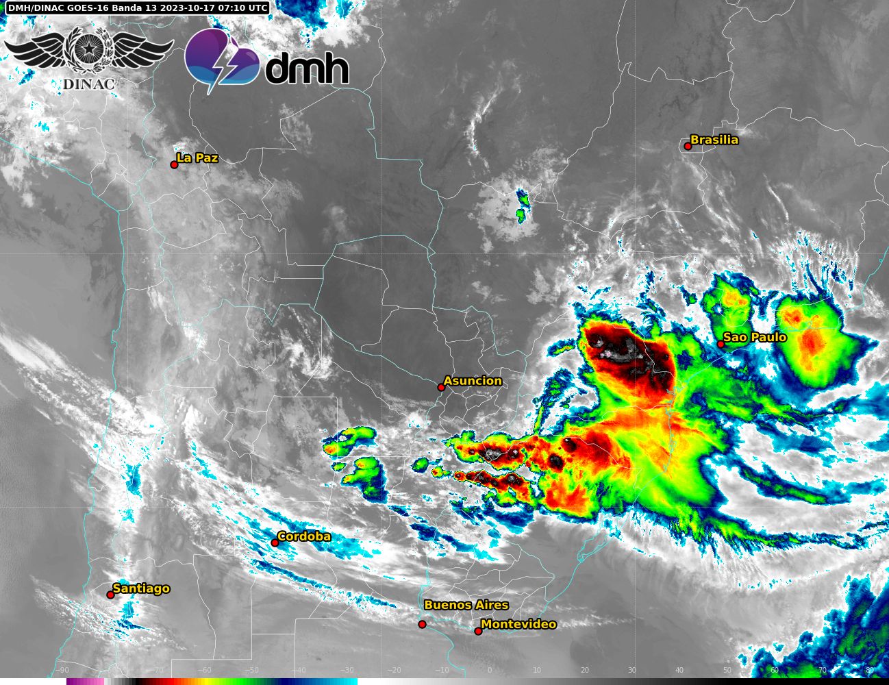 Diario HOY | Aviso de tormentas para el sur del país